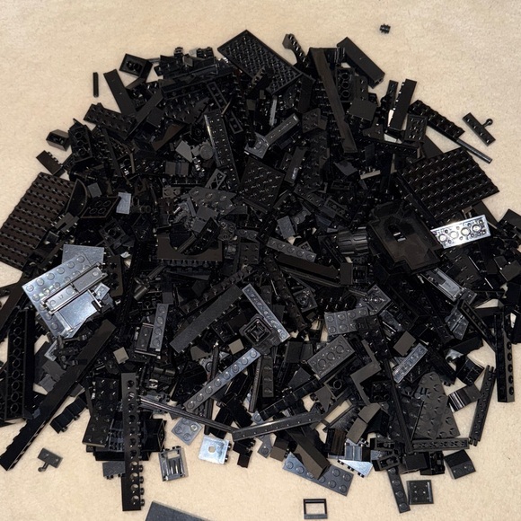 Lego | Toys | Lot Of Miscellaneous Black Legos | Poshmark